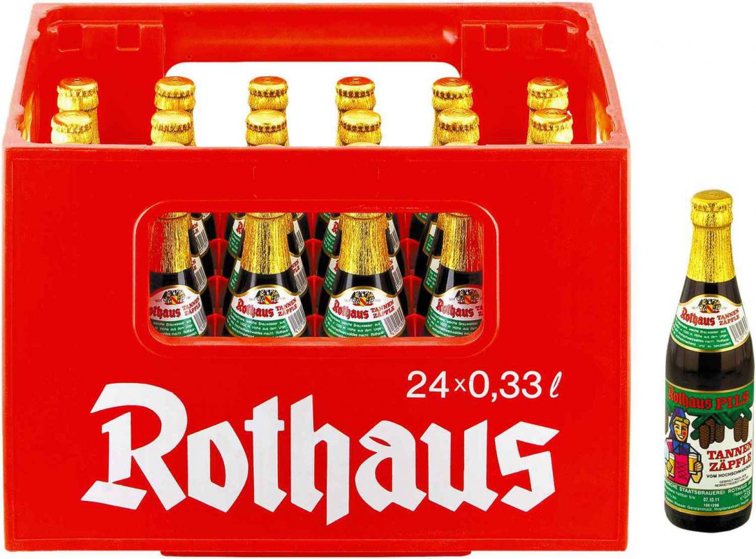 Rothaus Bier 24×0,33 Liter – Getranke Driess
