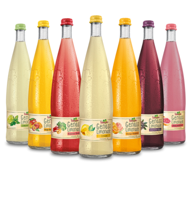 Teinacher Genuss Limonaden Rhabarber-Mirabelle 12×0,75 Liter Glas ...