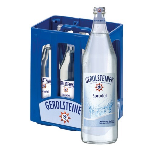Gerolsteiner Mineralwasser Still 6×1,0 Liter Glas – Getranke Driess